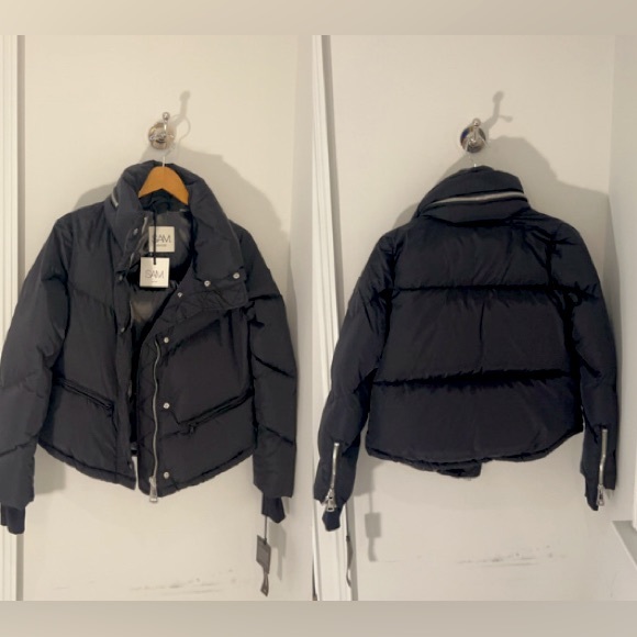 SAM. | Jackets & Coats | Sam Black Puffer Jacket Never Worn | Poshmark